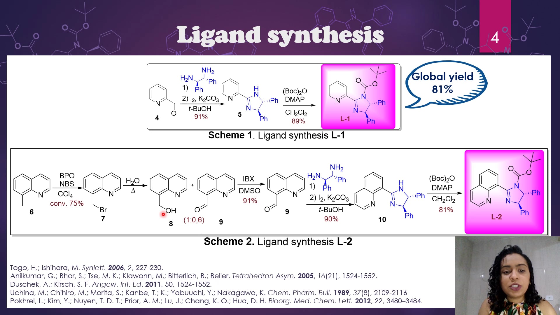 Síntese e caracterização de ligantes imidazolínicos | Galoá Proceedings Síntese e caracterização de ligantes imidazolínicos | Galoá Proceedings