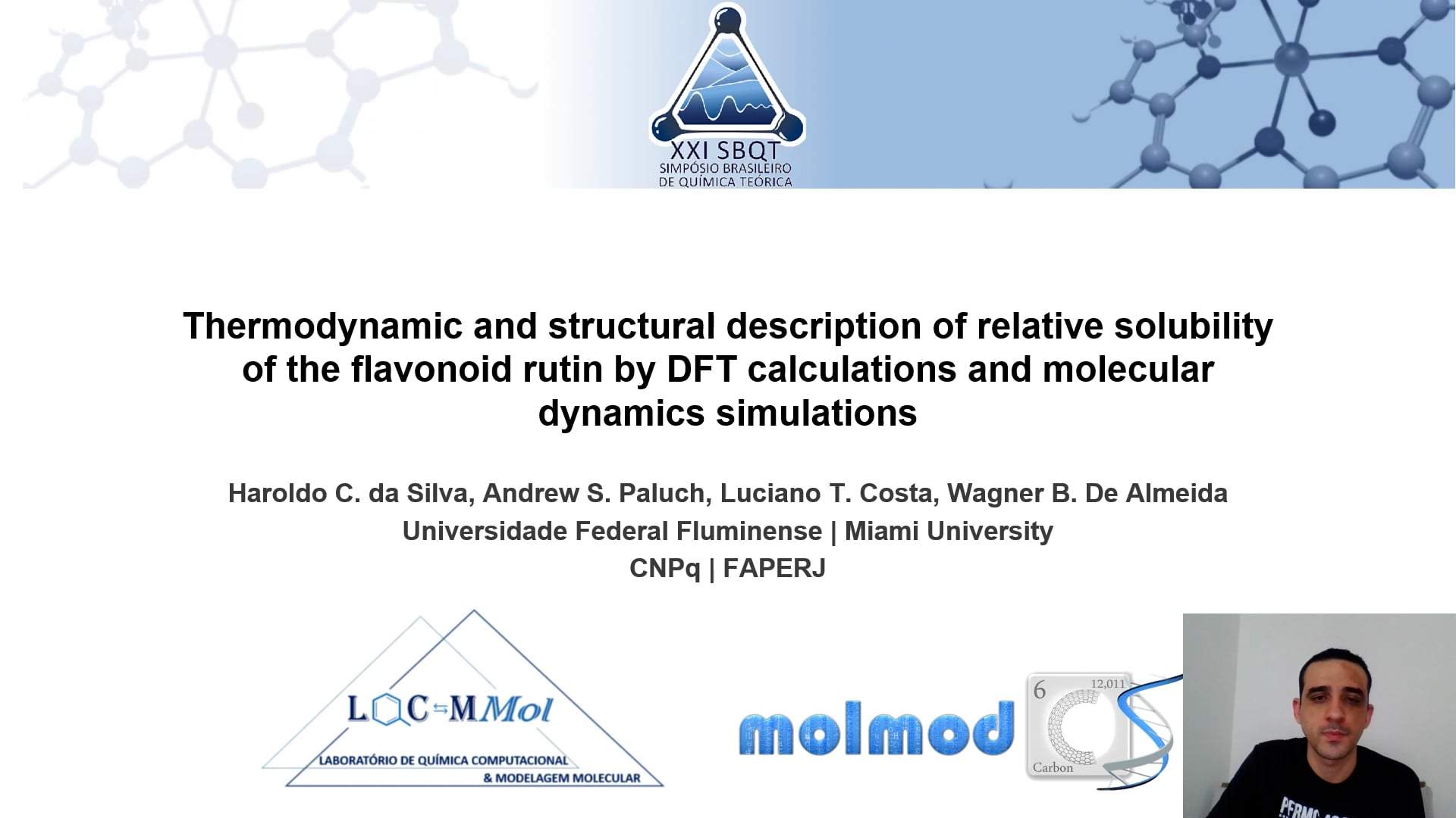 Thermodynamic and Structural Description of Relative Solubility of ... Thermodynamic and Structural Description of Relative Solubility of ...