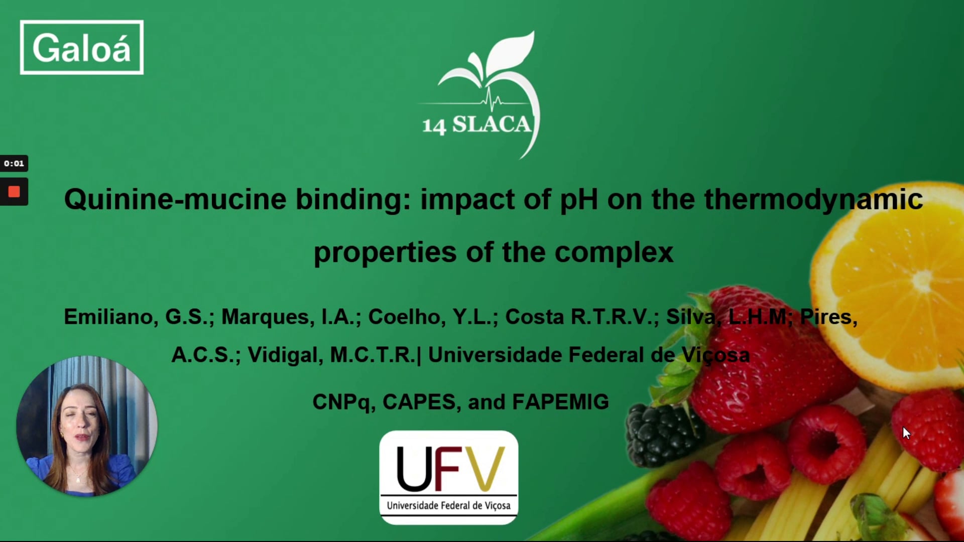 QUININE-MUCINE BINDING: IMPACT OF PH ON THE THERMODYNAMIC PROPERTIES OF ...